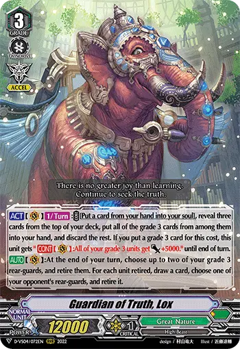 Lox - V-Premium - Deck Info and Tops - VG-Paradox