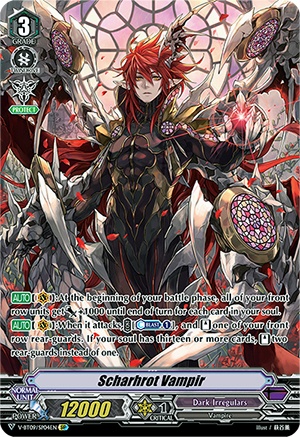 Scharhrot - V-Premium - Deck Info and Tops - VG-Paradox